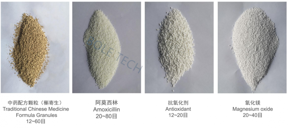 Types of granulation process