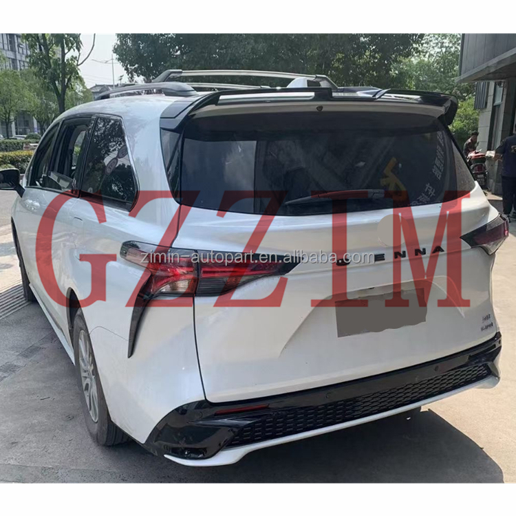 Sienna Rear Bumper Spoiler Rear Wing, High Quality Sienna Rear Bumper ...