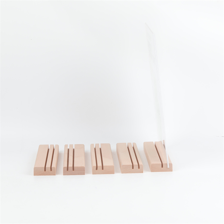Ef035 Wood And Acrylic Menu Holder: A Stylish Addition To Your ...