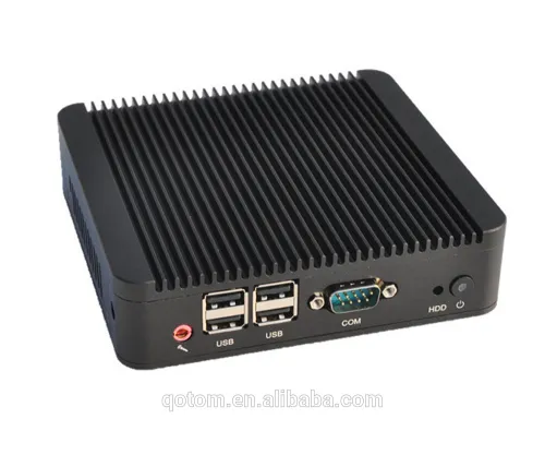 Latest Dual Lan Fanless Mini Pc 12v Industiral Computer Core I3 Cpu ...