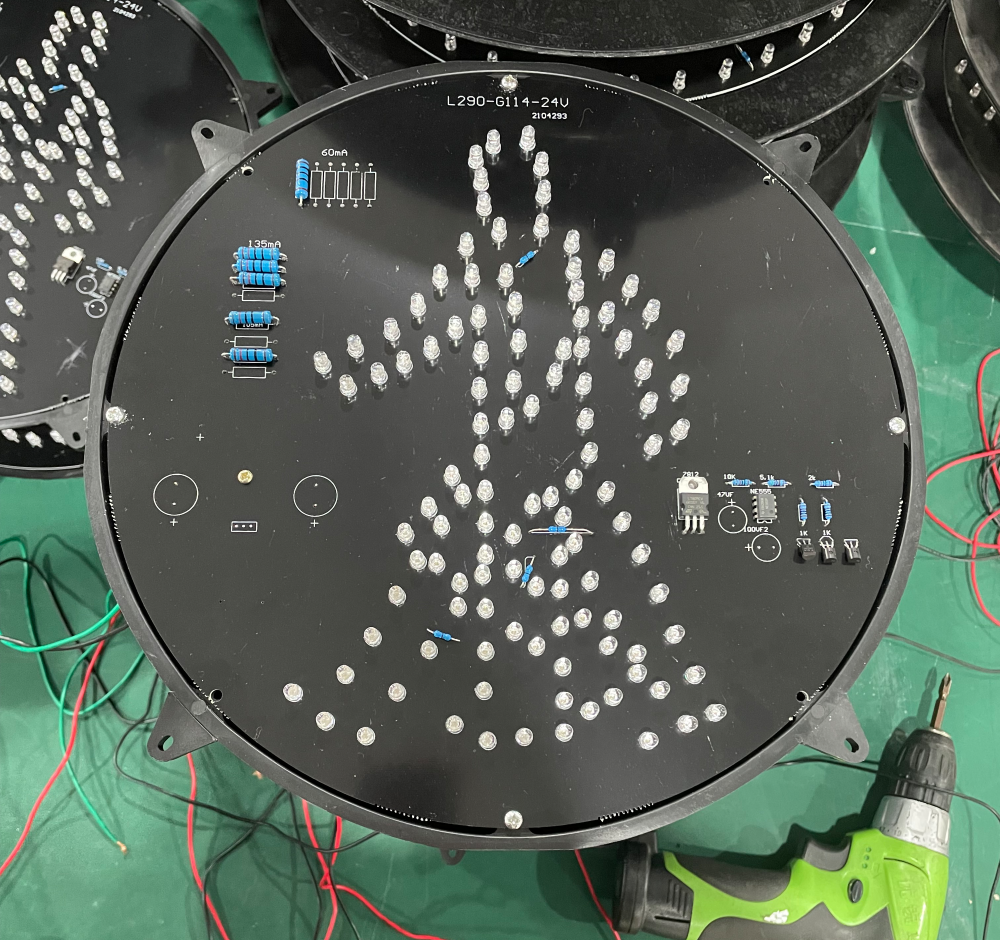 Two-color Dynamic Countdown Pedestrian Traffic Signal Light, High ...