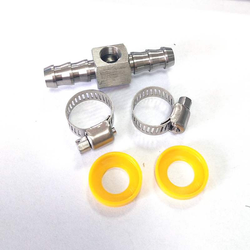 Fuel Line Fuel Pressure Gauge Sensor T-joint Adapter, High Quality Fuel ...