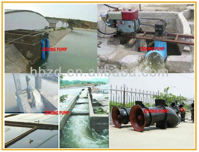 Single Suction Small Frp Axial Flow Pump For Ponds, High Quality Single ...