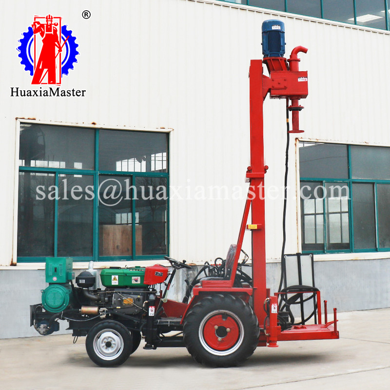 Jz-c Series Tractor-loaded Positive Circulation Water Well Drilling Rig ...