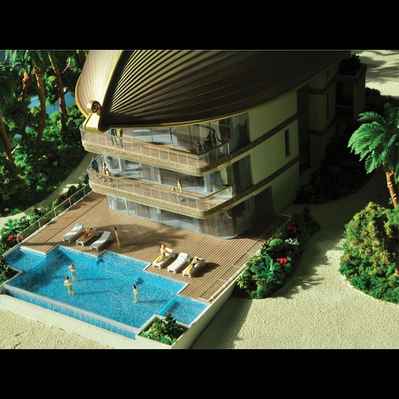 Villa Model For Holiday And Vocation, High Quality Villa Model For ...
