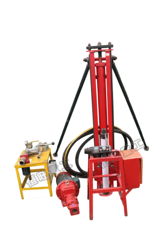 Small Size 30m Electric Portable Rock Drilling Machine, High Quality ...