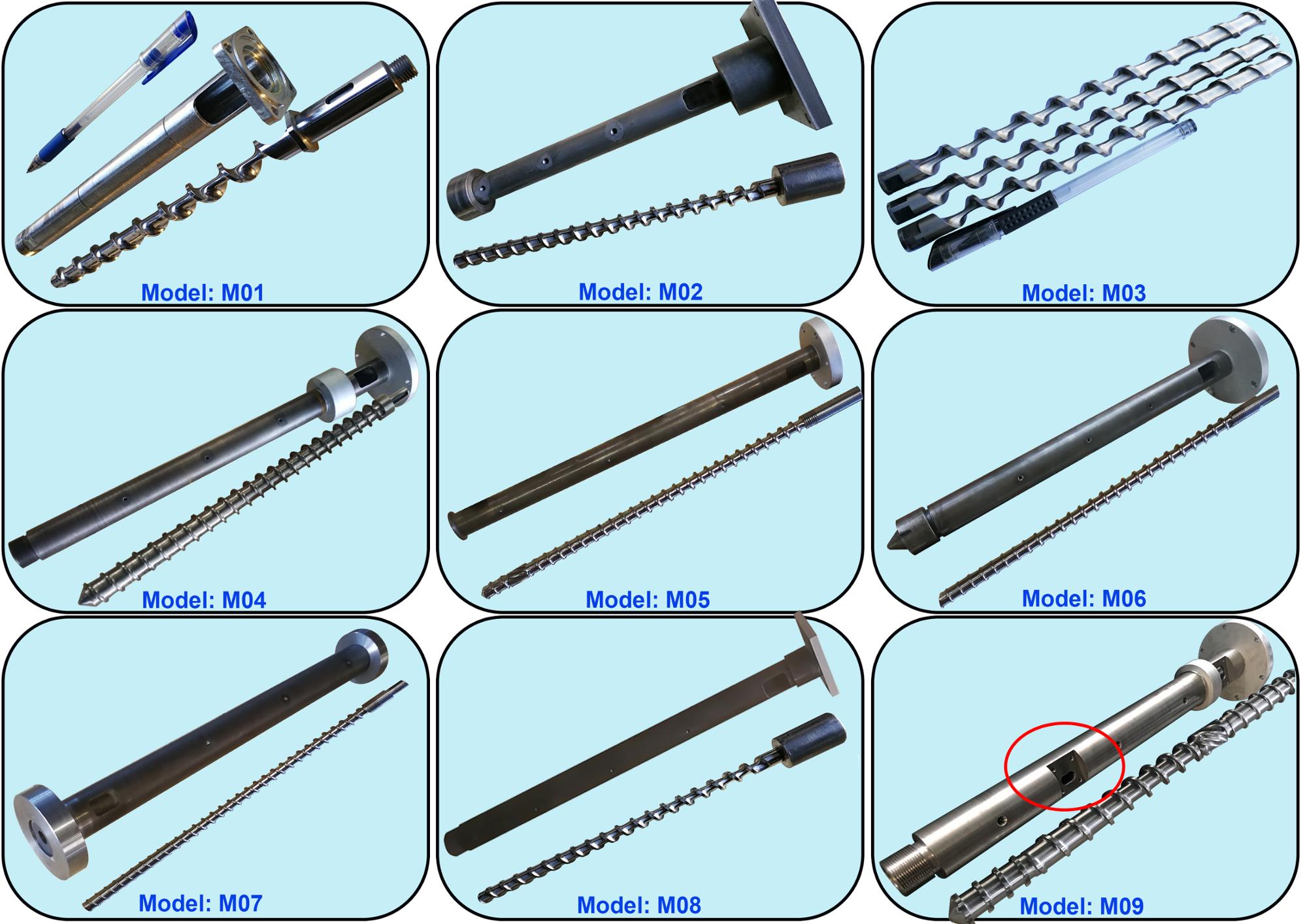 Micro Screw Barrel For 3d Extruder Machine, High Quality Micro Screw ...