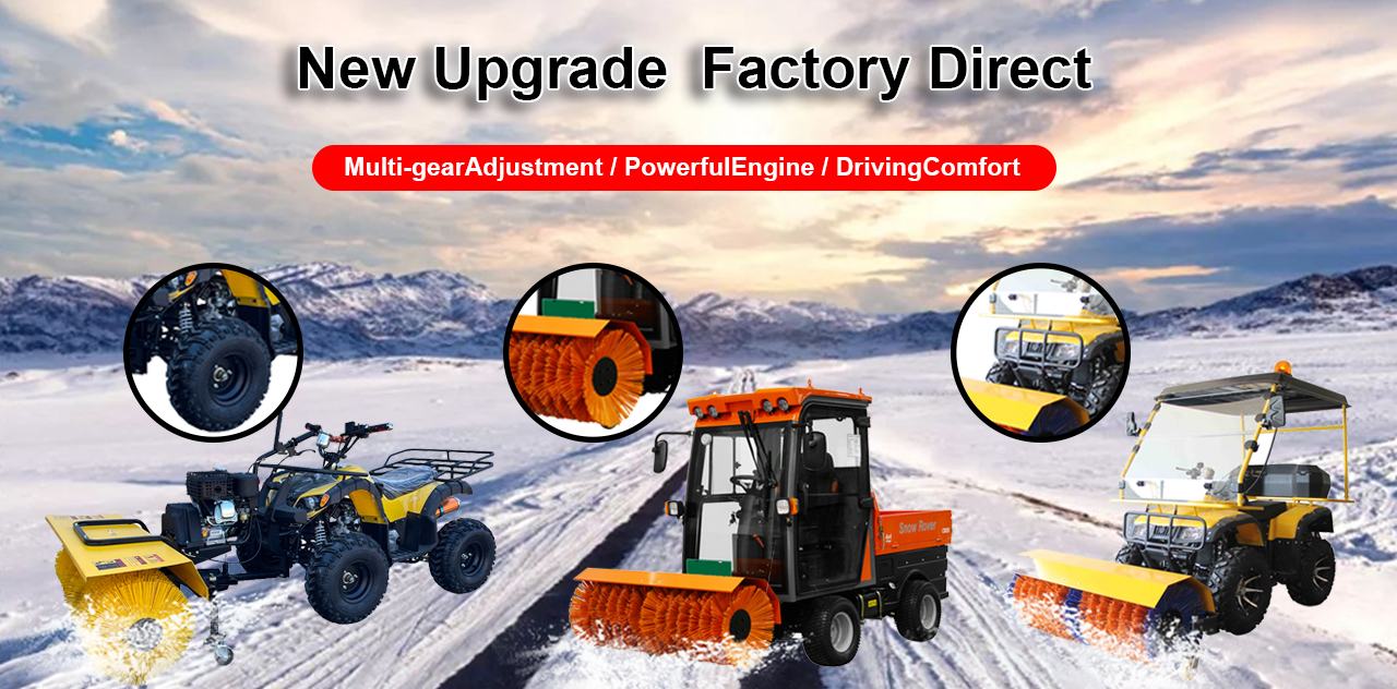 High Quality All-terrain Snowblower With Three-mode Switch And Fully ...