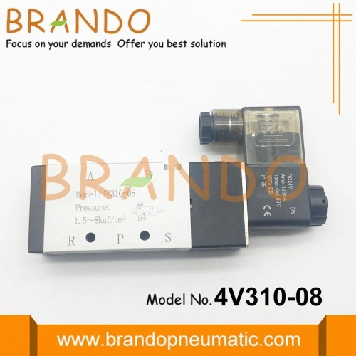 5/2 Way Pneumatic Valve 4V310-08 China Manufacturers Suppliers Factory ...