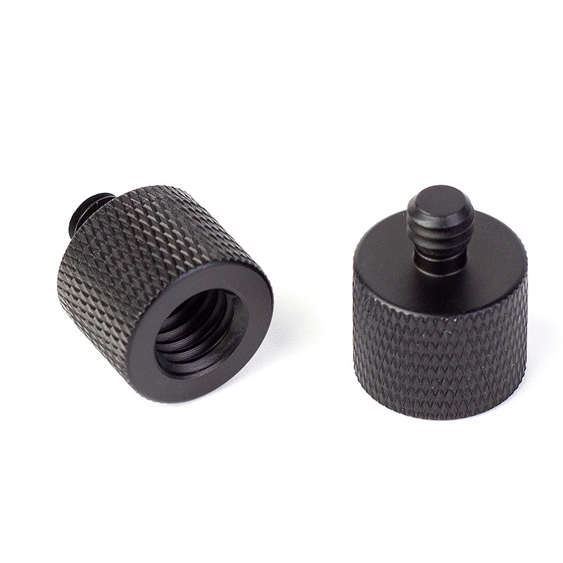 M4 M5 M6 M8 M10 Black Female & Male 1/4 Thread Adapter For Camera ...