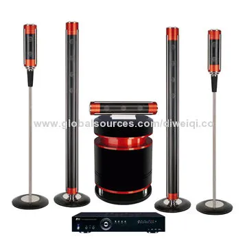 5.1-channel Computer Speakers With Usb/sd/fm/rc/amplifier, High Quality ...