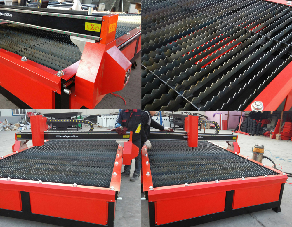 Large Size Table Plasma Cnc Cutter, High Quality Large Size Table ...