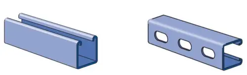 Galvanized Steel Perforated U Channel Posts, High Quality Galvanized ...