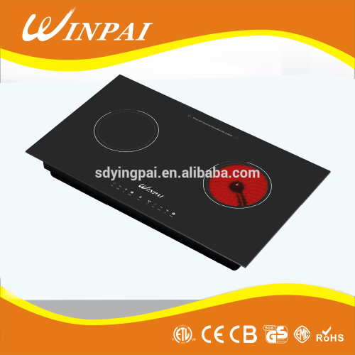 Double Hob Infrared And Induction Mix Cooker, High Quality Double Hob ...