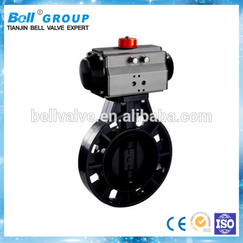 3 Inch Pneumatic Pvc Wafer Butterfly Valve, High Quality 3 Inch ...