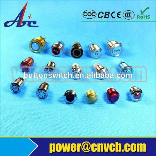 Waterproof Momentary Push Button Switch(16mm Ce,rohs), High Quality Waterproof Momentary Push ...