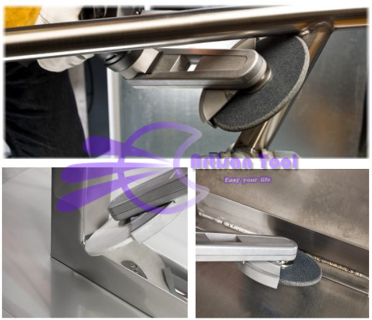 800W Angle Polisher fillet weld grinder sanding polisher for metal ...