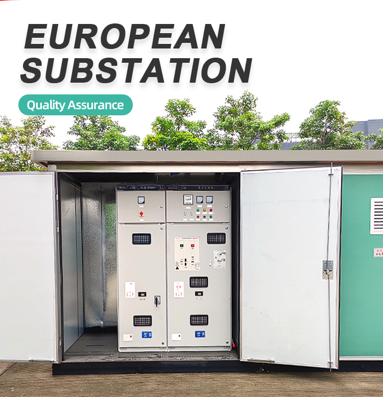 European Style High Voltage Outdoor Preinstalled Intelligent Integrated ...