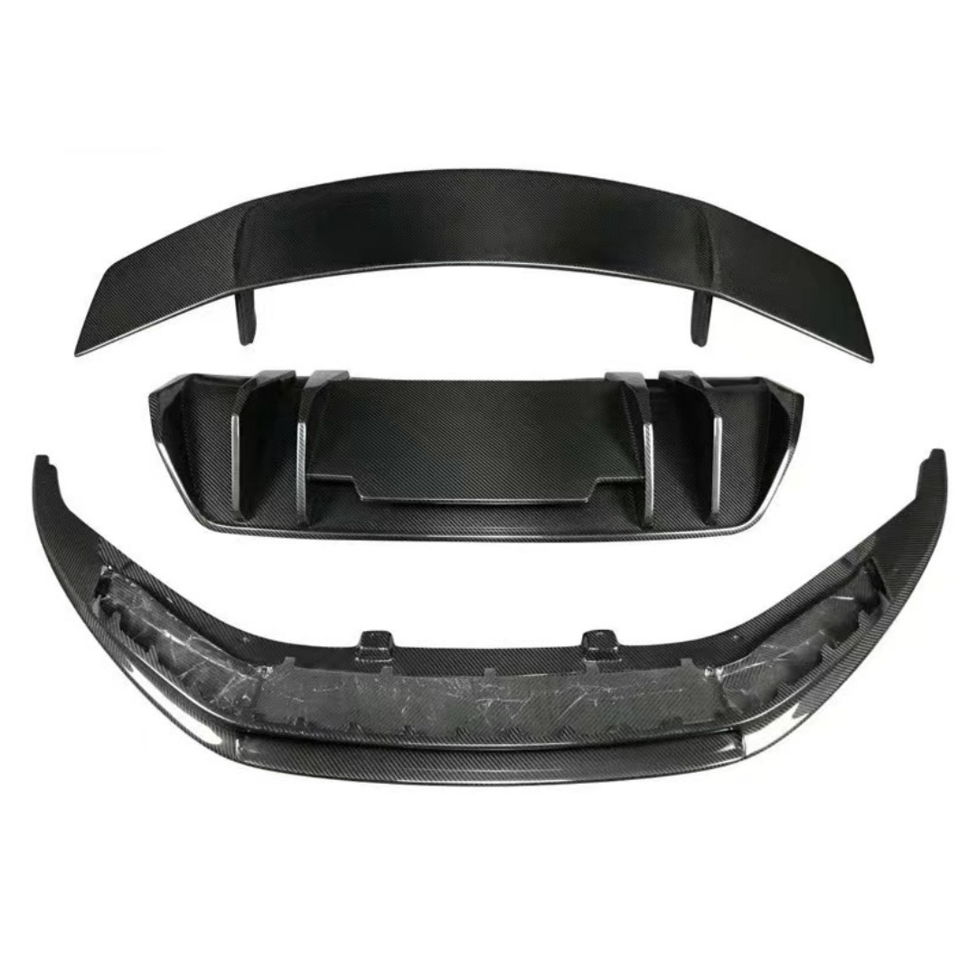 2016-2018 Audi R8 Upgrade Kit: V Style Carbon Fiber Body Kit With Front ...