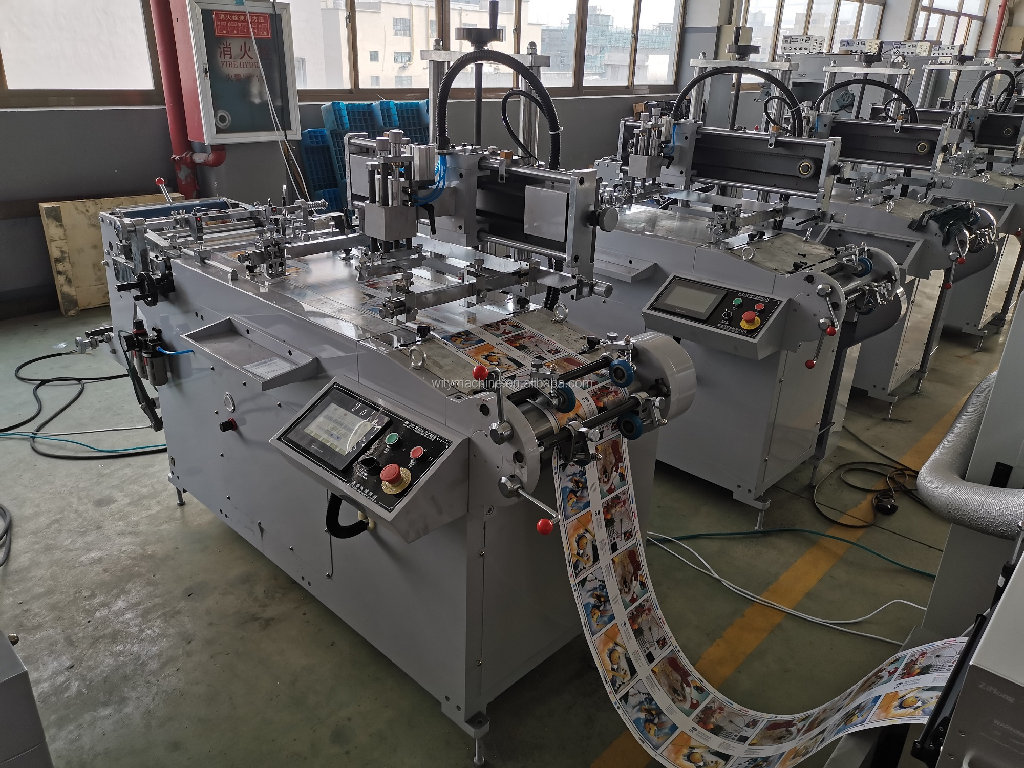 Roll To Roll Label Screen Printing Machine, High Quality Roll To Roll ...
