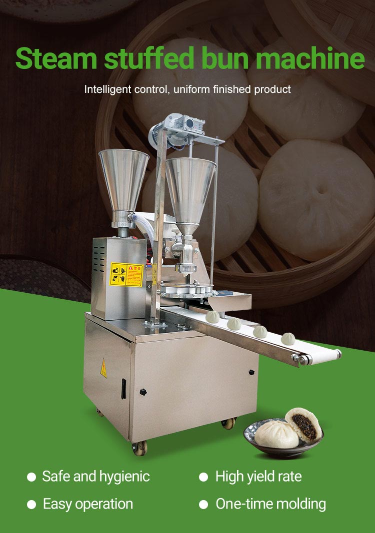 Fully Automatic Bao Bun, Samosa, And Momo Machine For Business And Home ...