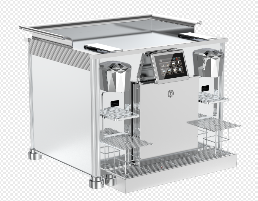 Commercial Stainless Steel Espresso Machines With Large Water Tanks ...
