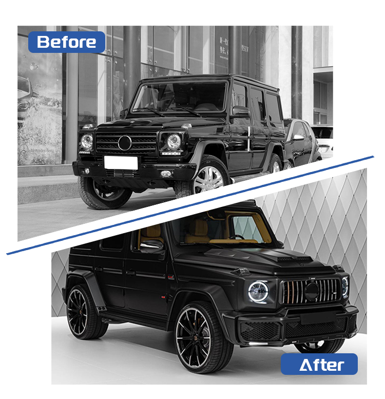Leishuo 2024 Bra-bus Body Kit For Benz G Class G W463 (2004-2018), High ...