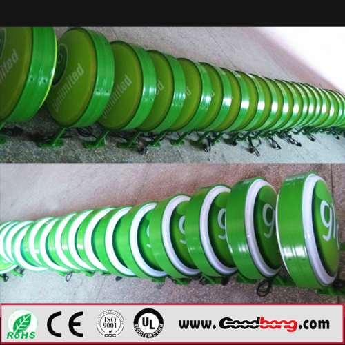 Outdoor Aluminum Curved Sign, High Quality Outdoor Aluminum Curved Sign ...