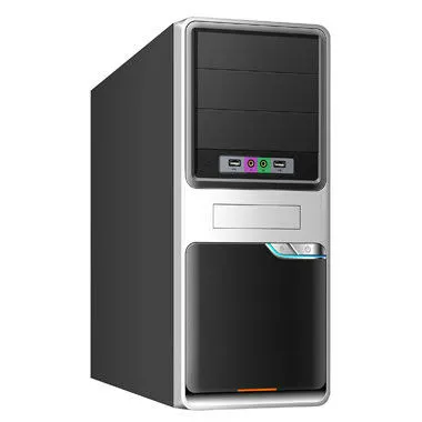 Mini Tower/ Atx Tower Computer Cases With Steel Plate Baked Black ...