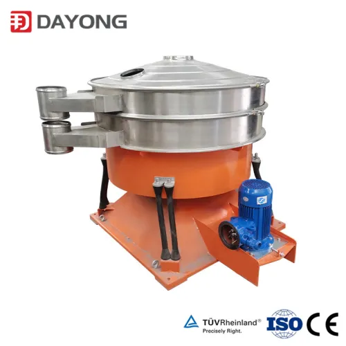 Food Grade Salt Vibrating Sieve Separator Gyratory Tumbler Screen ...