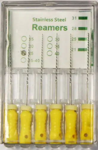 Stainless Steel Dental Rotary Reamers With Ce And Fda, High Quality ...