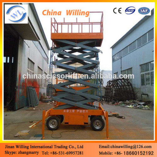 Portable Scissor Lift Platform Elevator, High Quality Portable Scissor ...