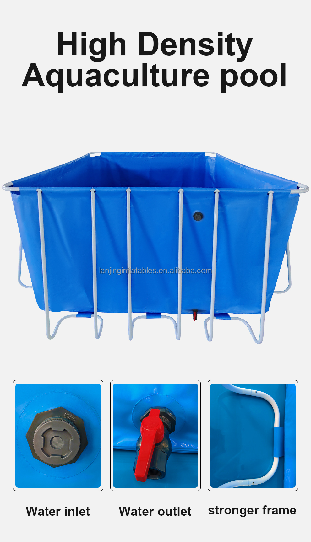 Canvas Tanks For Aquaculture: Fish Farming Ponds And Pools, High ...