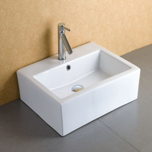 Counter Mounted Lavatory Wash Basin In Ceramic, High Quality Counter ...