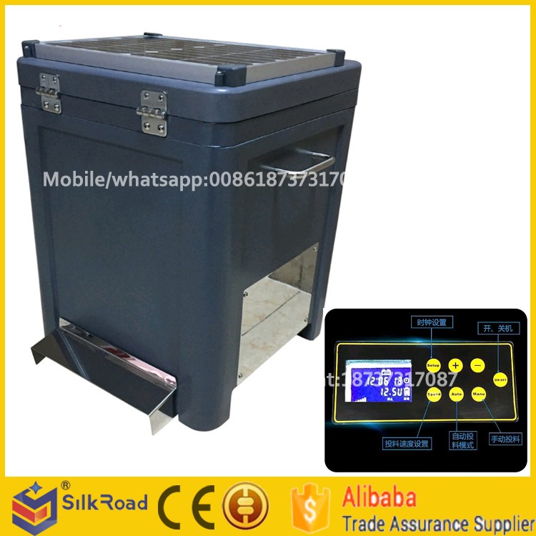 Automatic Solar-powered Fish Feeder For Aquaculture, High Quality ...