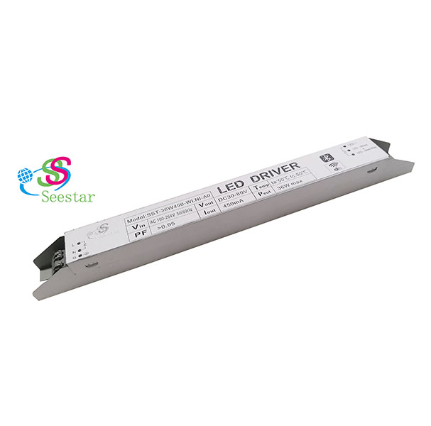 Tuya Dimmable Linear Led Driver, 36w Ac100-264v Dc30-80v 450ma With Pf ...