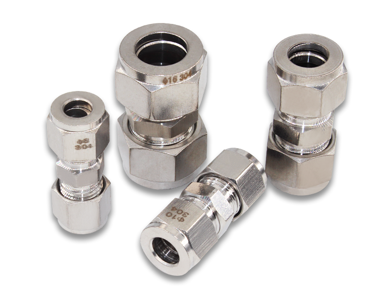 304/316l Stainless Steel Self-locking Straight Connectors For Various ...