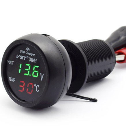 Digital Meter Monitor 3in1 Led Usb Charger คุณภาพสูง Digital Meter ...