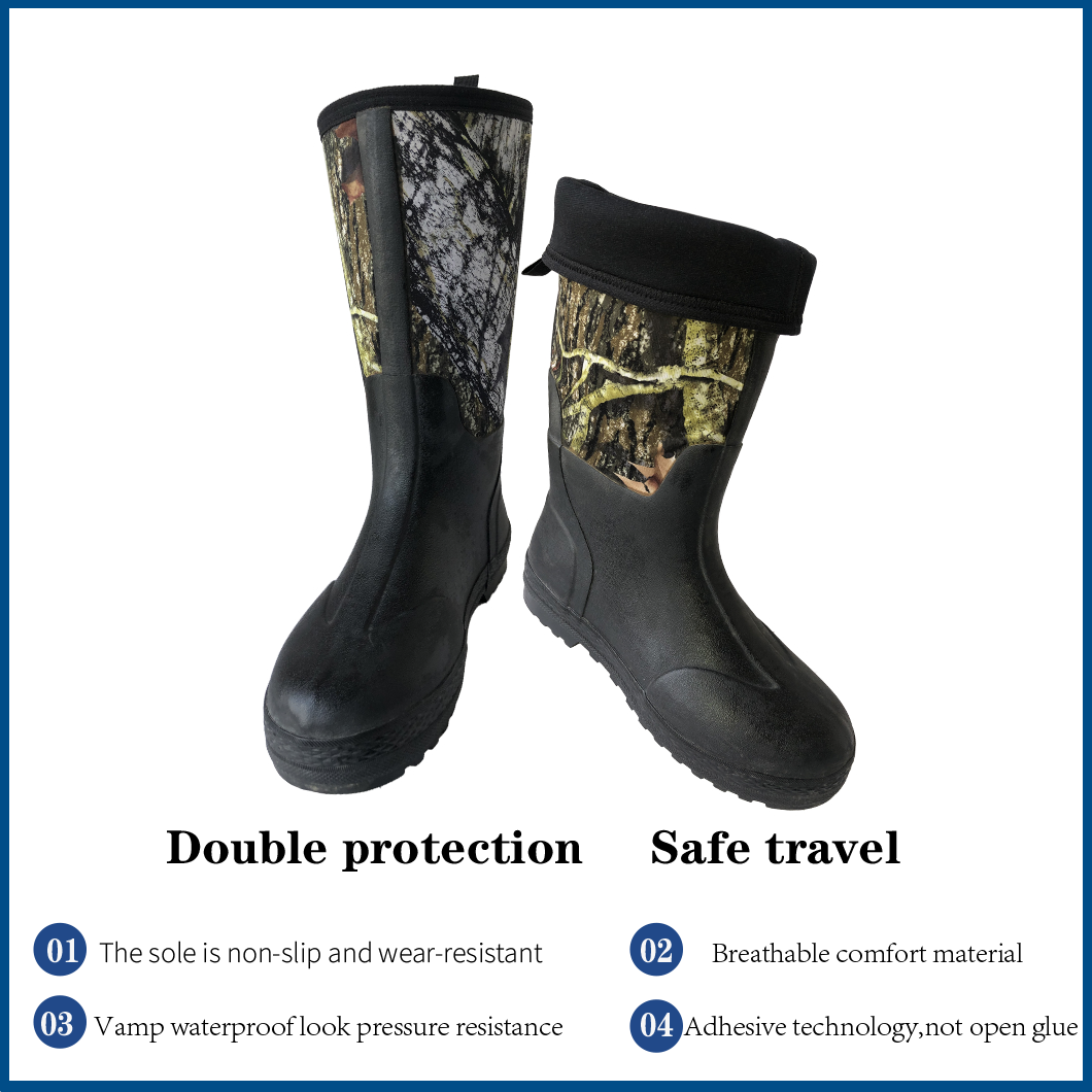 Customizable No-slip Rubber Wetsuit Boots For Men & Women - Oem Odm ...