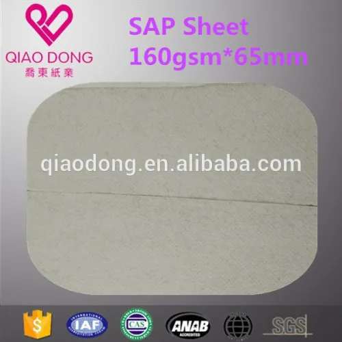 Sap Fluff Plup Sheet Absorbent Core Paper For Hygiene Products, High ...