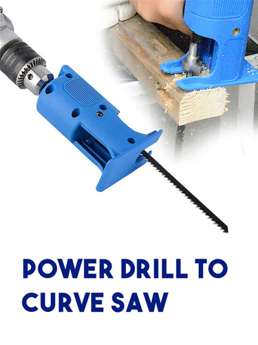 Reciprocating Saw Attachment Adapter Change Electric Drill Into ...