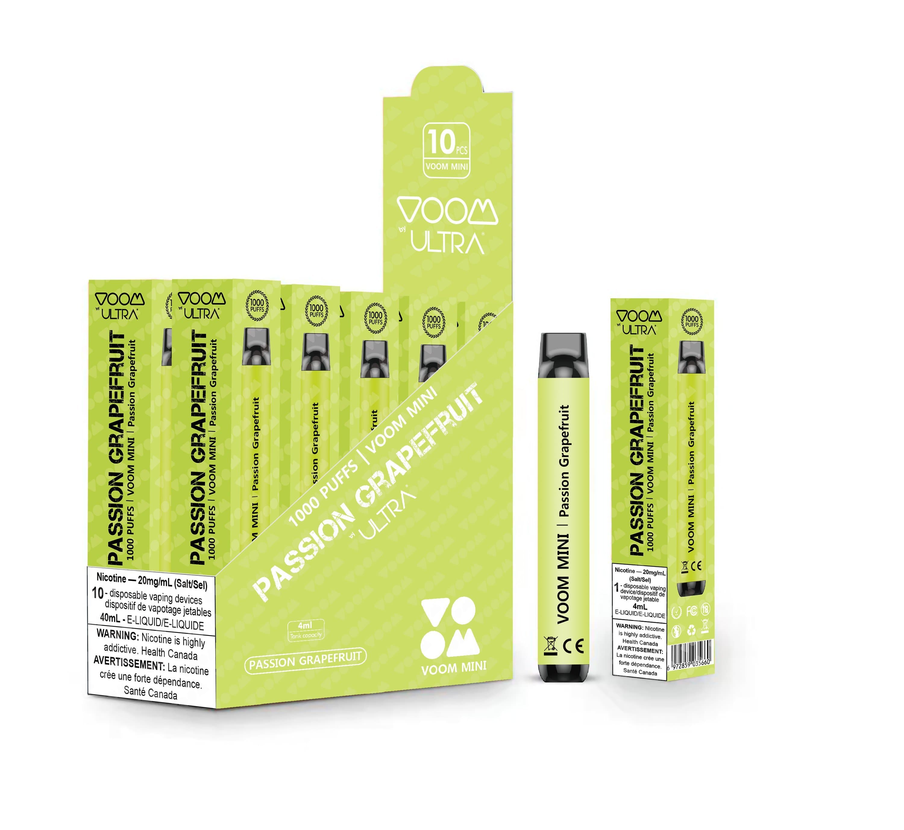 Vape Voom Mini 일회용 1000 퍼프, Bossgoo.com의 고품질 Vape Voom Mini 일회용 1000 퍼프