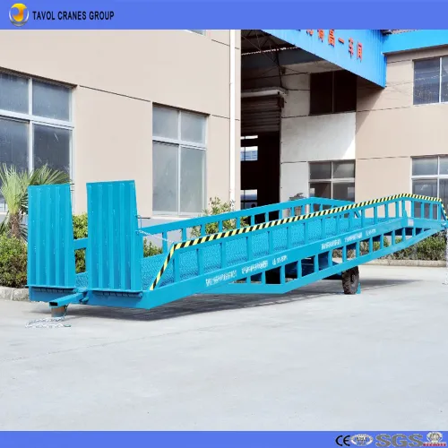 10 Ton Mobile Hydraulic Yard Ramps, High Quality 10 Ton Mobile ...