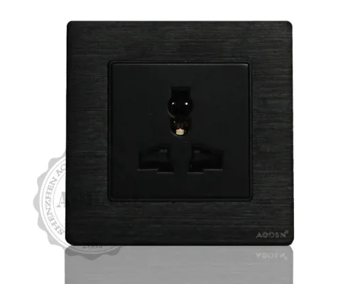 Universal 3 Pin Wall Socket, High Quality Universal 3 Pin Wall Socket ...