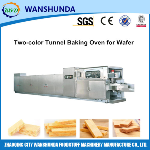 Two Color Wafer Tunnel Baking Oven, High Quality Two Color Wafer Tunnel ...