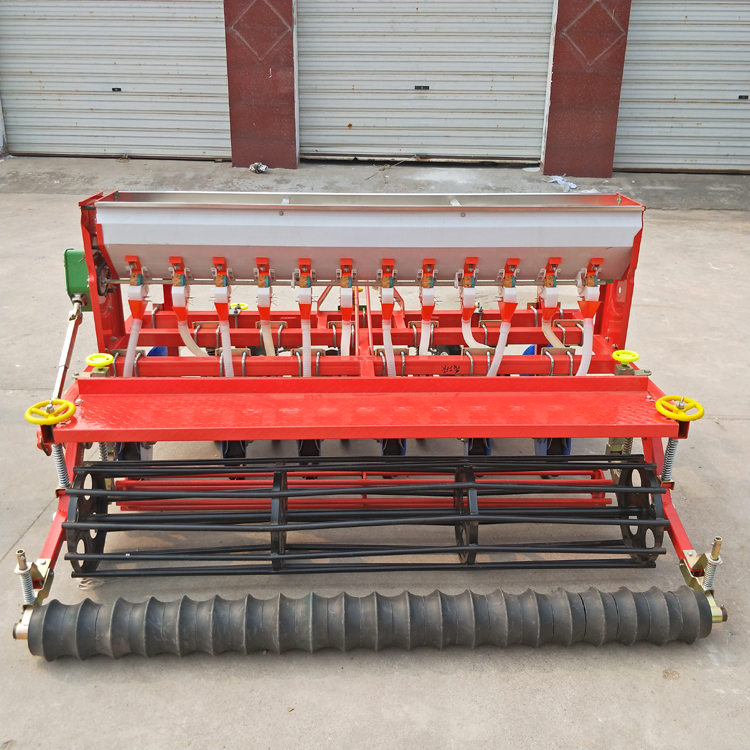 Ground Wheel Driven Tractor Mounted Sorghum Seeding Machine, High ...