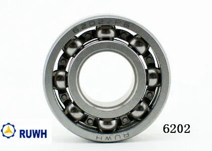 Iso 9001 Approved Deep Groove Ball Bearing , 6202 Ball Bearing Open ...