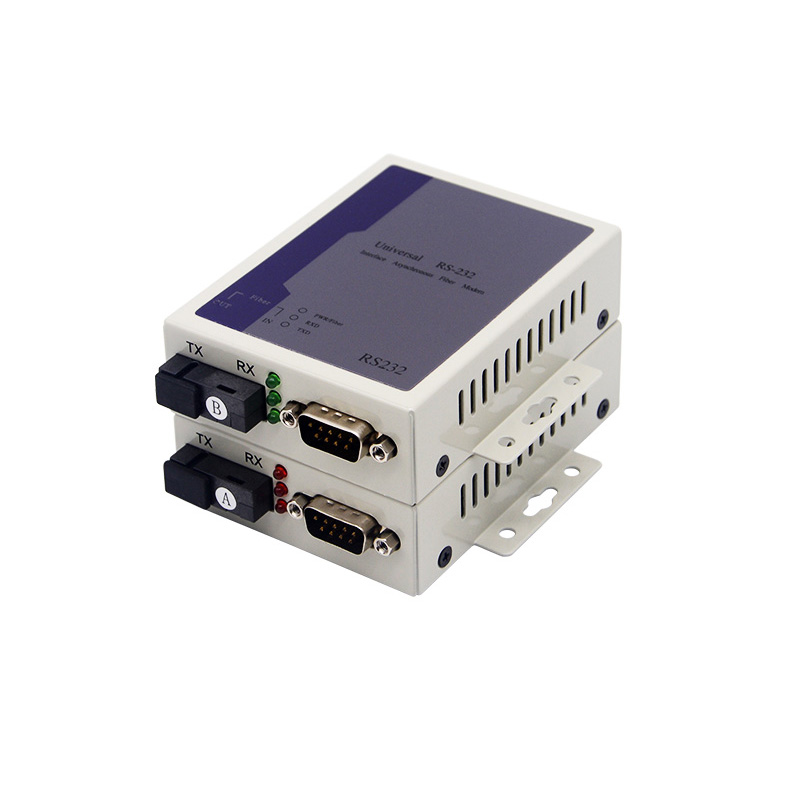 1 Channel Rs232 To Fiber Converter - Bidirectional Db9 Rs-232 Fiber ...