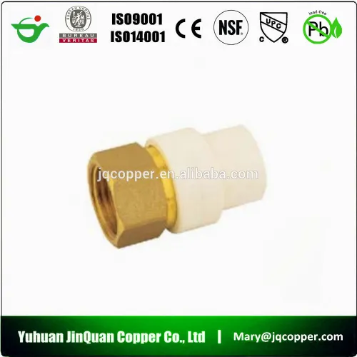 Lead Free Brass Female Cpvc Transition Coupling, High Quality Lead Free ...