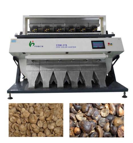 0.025mm² Resolution Led Ccd Coffee Bean Color Sorter Machine, High ...